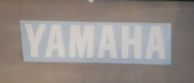 YAMAHA white REAR GRAPHIC DECAL VX110 VX 1100 VX DELUXE FX GP CRUISER ...