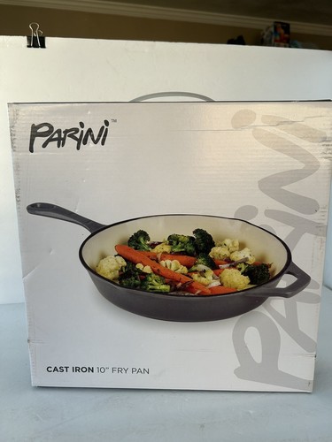 Brand New PARINI 10”Cast Iron 10" Fry Pan. | eBay