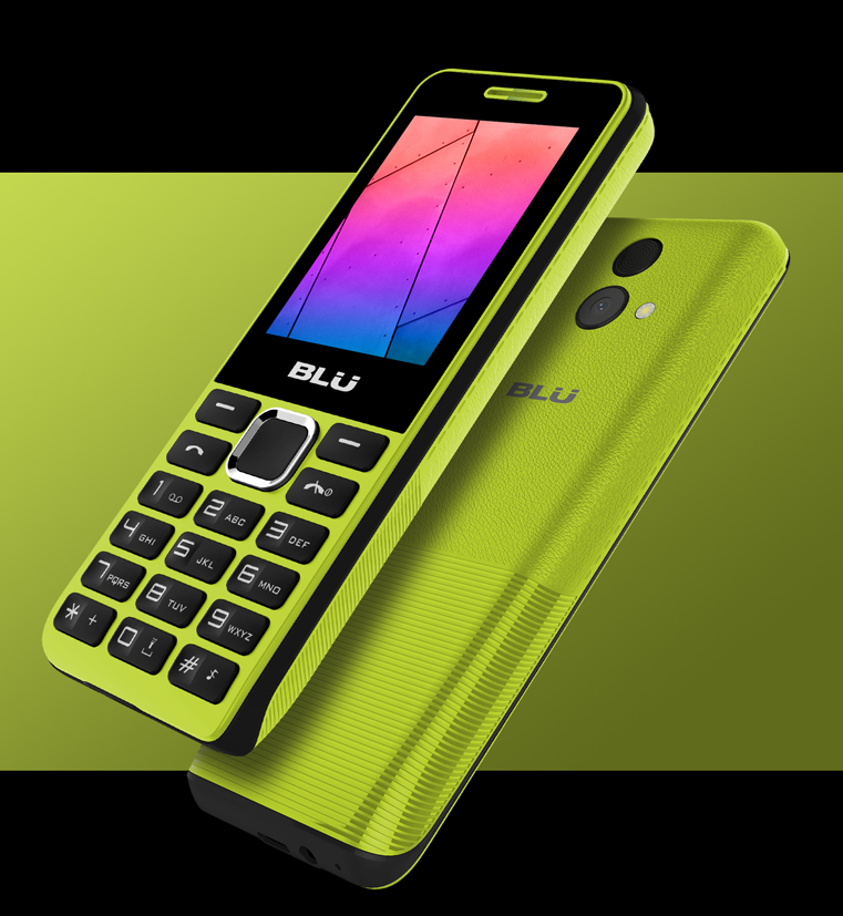 BLU Cell Phone Unlocked W/ Number Buttons Tank II T193 2.4" VGA GSM ...