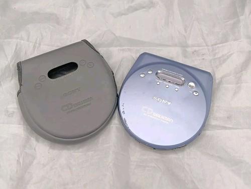 Sony Walkman Portable CD Player Jog Proof G-Protection - Blue ...