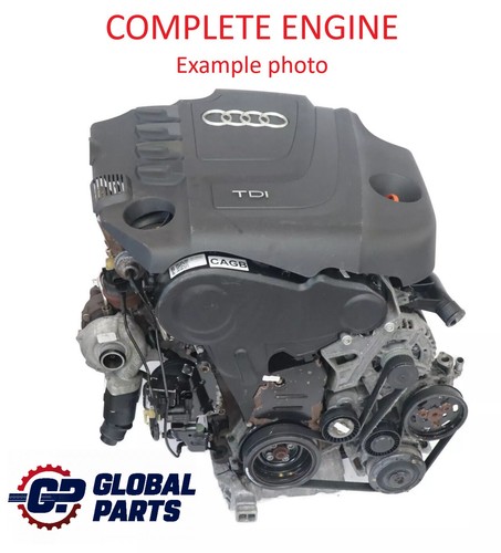 Audi A6 C6 A4 B8 2.0 TDI Diesel Bare Engine CAGB 136HP with 149k miles ...