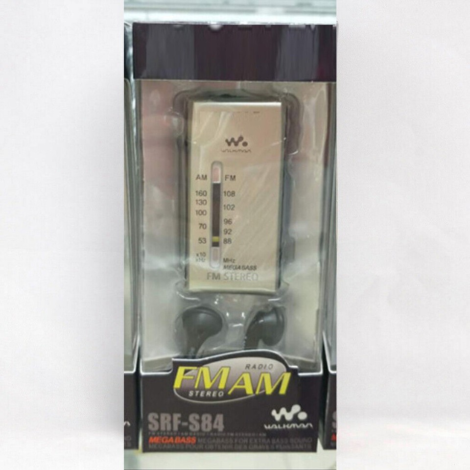 Sony SRF-S84 FM/AM Super Compact Radio Walkman | eBay