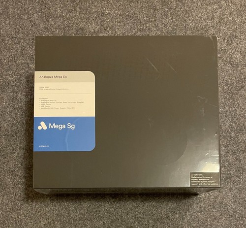 Analogue Mega Sg EU colors retro FPGA for Sega Genesis games brand new ...