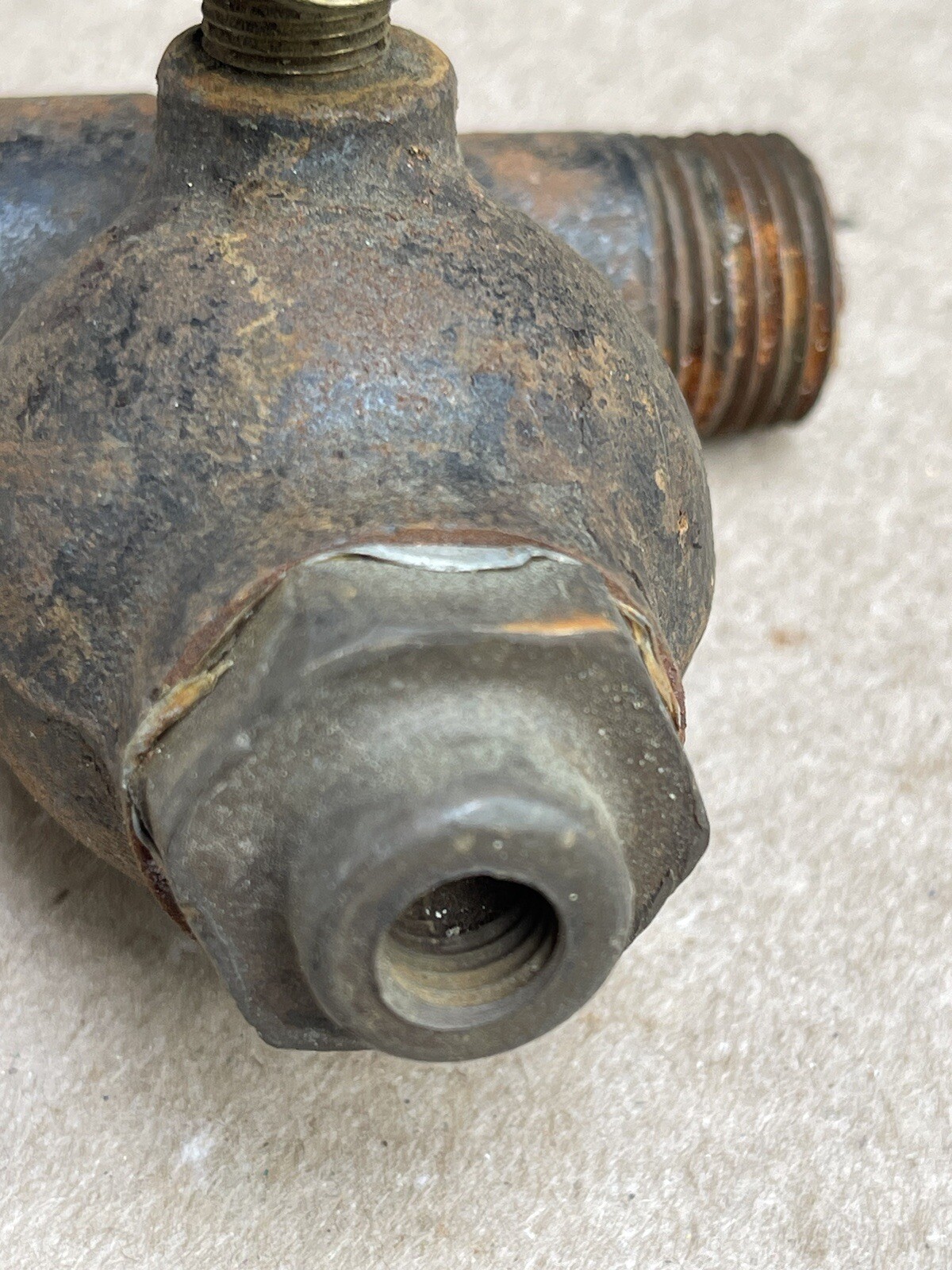 1926 1927 Model T Ford Fuel Sediment Bulb 26 27 GSHUT OFF VALVE | eBay