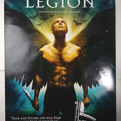 2010 Legion Blu-Ray/DVD Release Poster 27 x 40 Horror | eBay