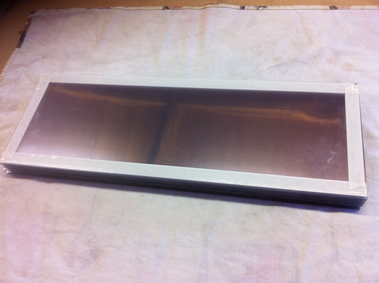 10 X Sandblasting cabinet visor Protective Screen 600mmx 300mm www ...