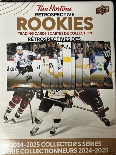 2024-25 Tim Hortons Retrospective Rookie Celebrated Prodigies Complete ...