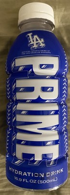 NEW Prime Hydration Drink LA DODGERS 2025 New Version 16.9 Blue Chill ...