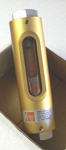 Kobold Instruments, Inc. Flow Meter with Kobold 41R57 SPST Switch, 1/2 ...