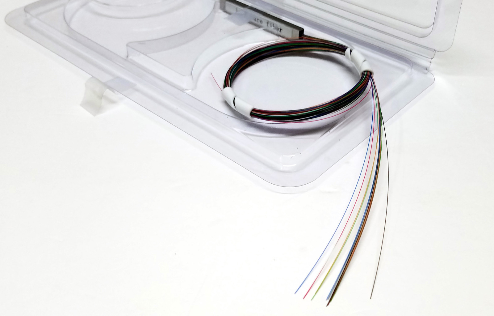 1x16 fiber PLC Splitter, 250um 2 meter Legs (Deribbonized), Singlemode ...