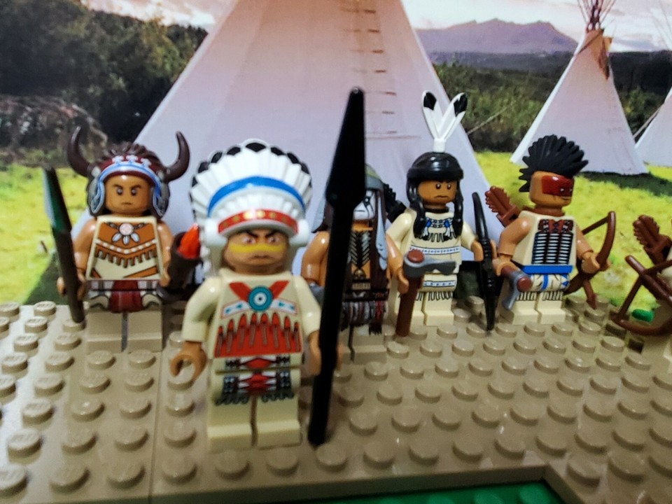 LEGO Native American Indian Village Settlement NEW 100% Genuine LEGO | eBay