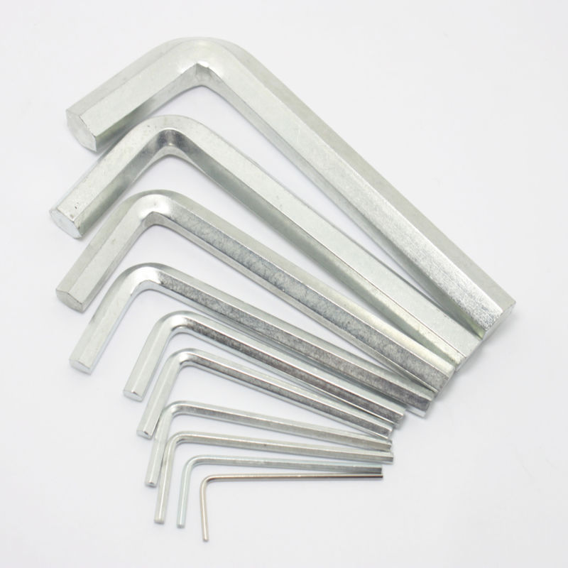 1.5mm~12mm Metric Short Arm Allen Hex Key Wrench Steel Hexagon Key High ...