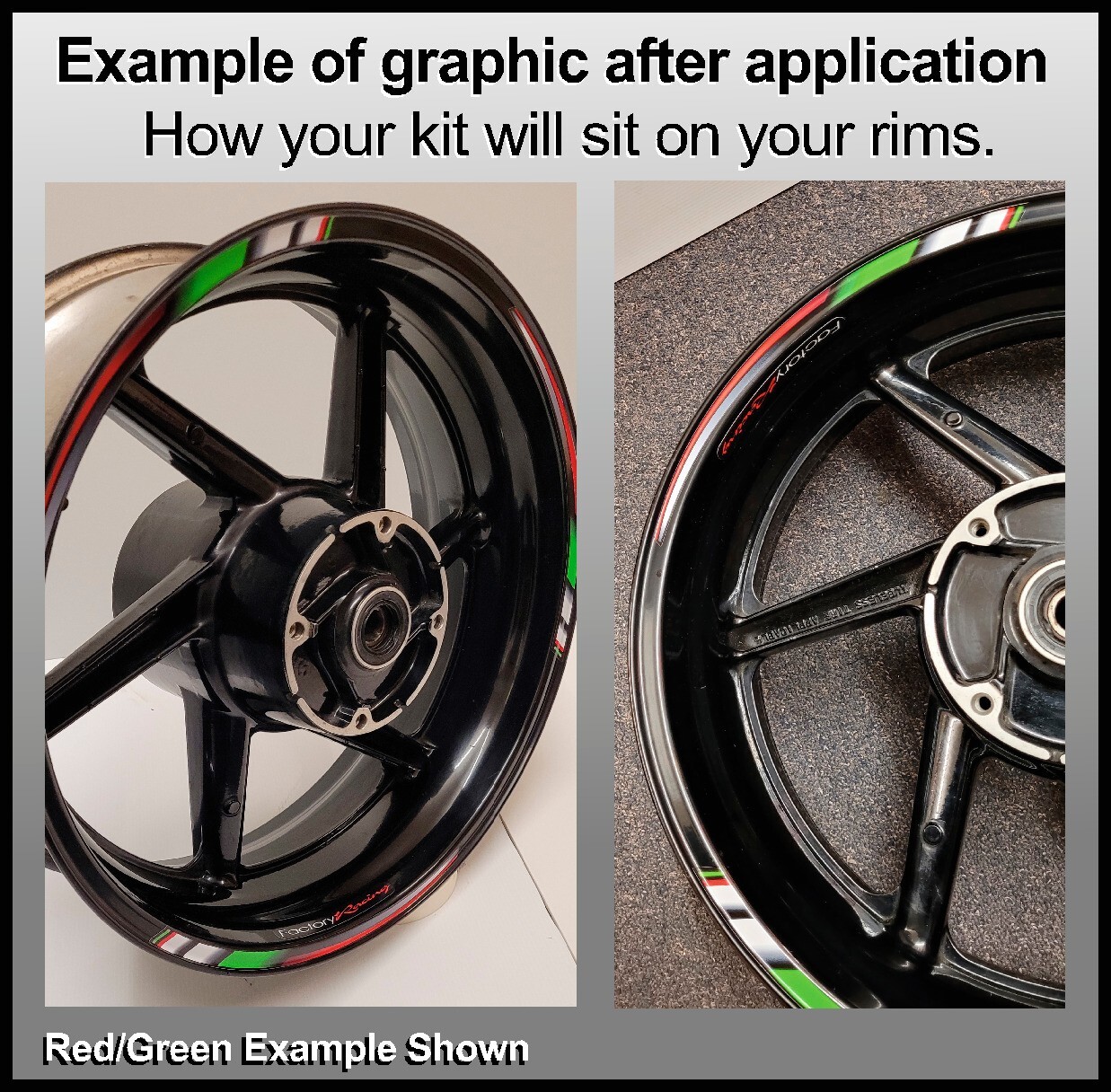 Purple Tapered Motorcycle Wheel Rim, For Rims, Tape stickers bike decal ...