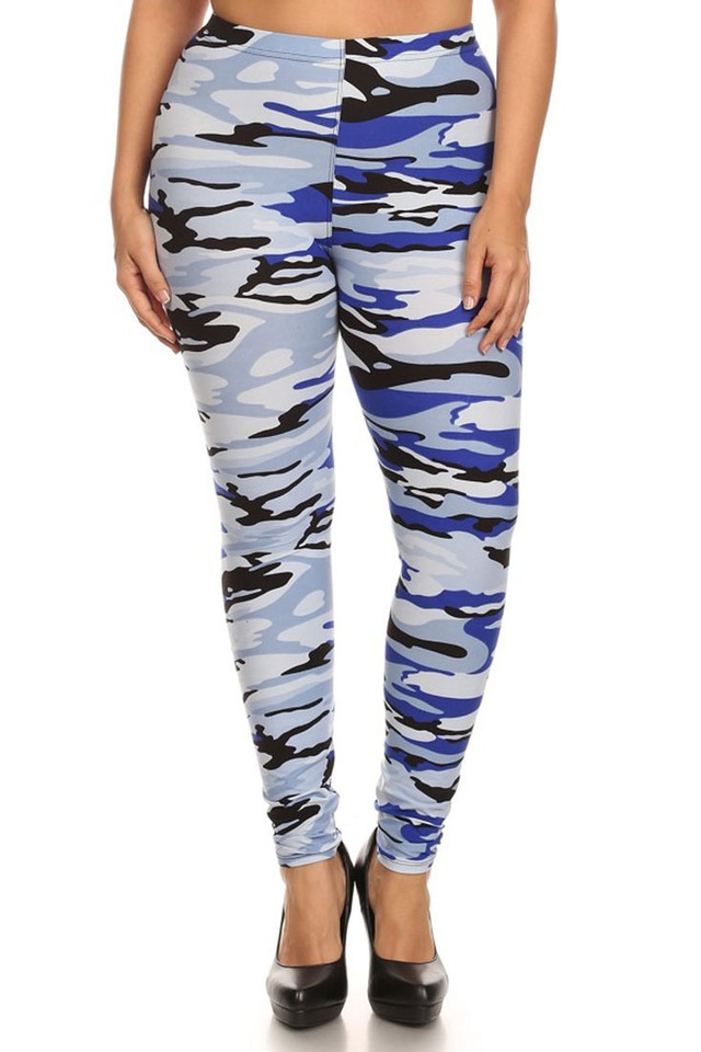Womens Plus Size Graphic Print Pattern Buttery Soft Leggings | eBay
