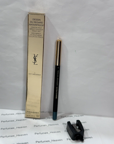 YSL Dessin Du Regard Waterproof Color Eye Pencil #4 VERT IRREVERENT 0 ...