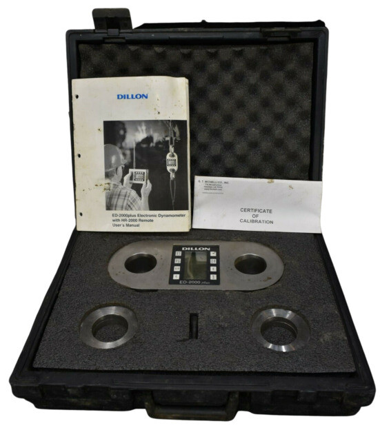 Dillon ED-2000 Plus Electronic Dynamometer for sale online | eBay