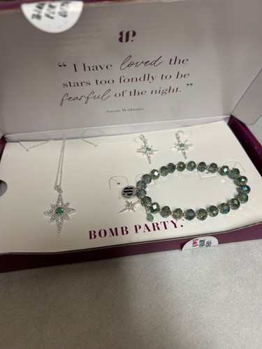 bomb party glam box celestial dreams silver plated | eBay