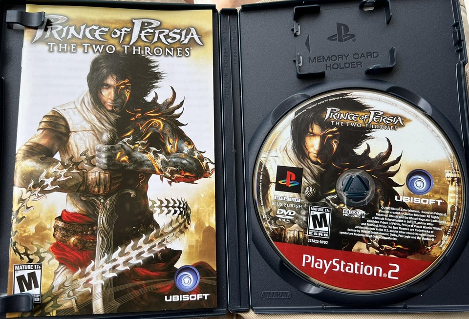 Prince of Persia: The Two Thrones PS2 Complete In Box (Sony PlayStation ...