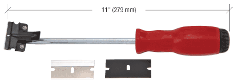 CRL L52000 Heavy-Duty Razor Scraper with 6 Blades | eBay