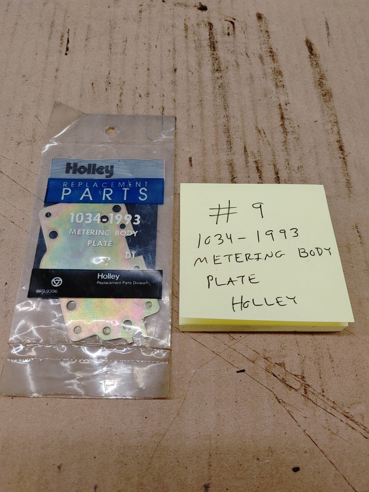 Holley Replacement 1034-1993 Metering Plate Body Plate | eBay