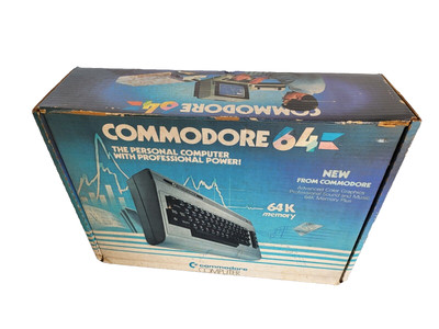 BOX ONLY - Rare Vintage Original Genuine OEM Commodore 64 Personal ...