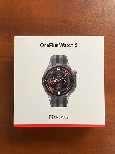 OnePlus Watch 3 46mm Obsidian Titanium - Open Box | eBay