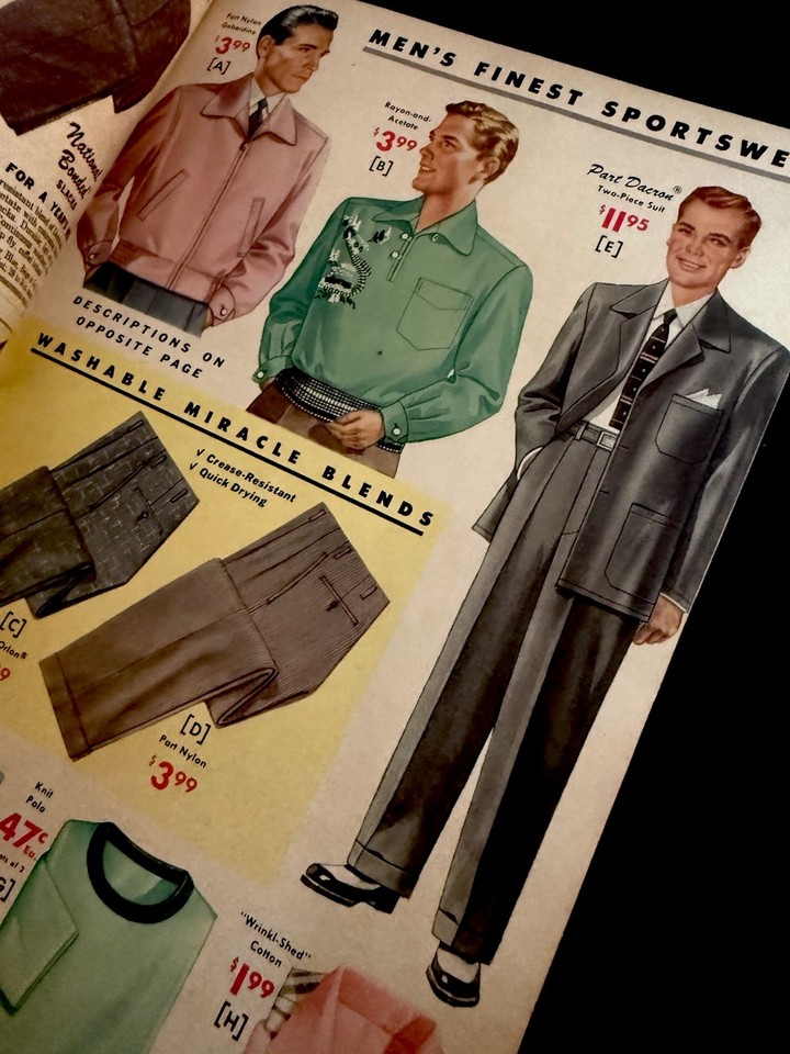 National Bellas Hess Summer 1955 Catalog Men’s Women’s Kids Clothing 83 ...