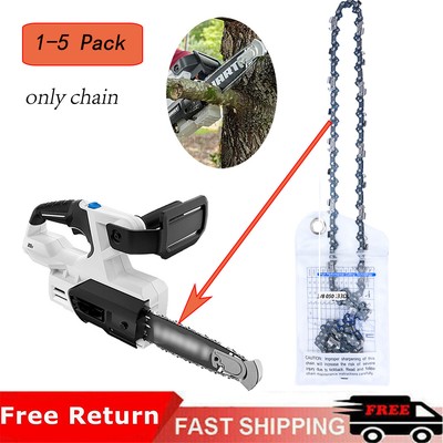 8''chainsaw Chain Fit Hart 20V Pruner Saw Or Pole Saw 3/8''LP .050 33DL ...