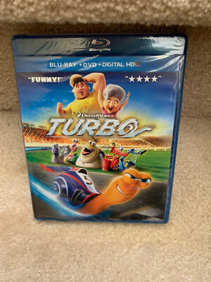 Blu-Ray: Turbo [Blu-ray/DVD Combo Pack + Digital HD] NEW SEALED | eBay