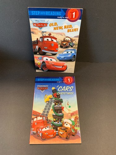 Disney Pixar CARS Step into Reading 1 Old, New, Red, Blue! and A Cars ...