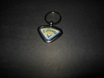 RARE VINTAGE CALLAWAY GOLF CHROME SPINNER KEY RING FOB DRIVER CLUB ...