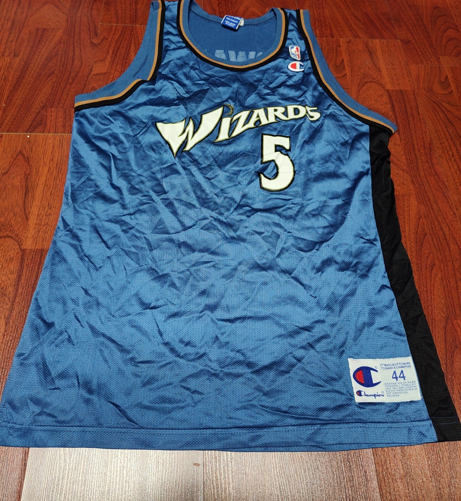 Juwan Howard Washington Wizards Champion Jersey Size 44 - RARE | eBay