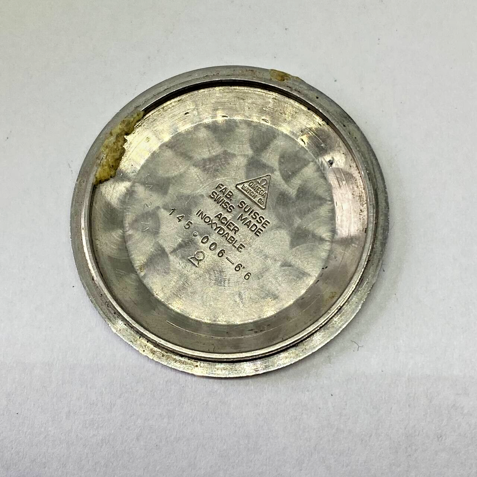 OMEGA SEAMASTER CHRONOGRAPH REF 145-006-66 S STEEL BACK COVER | eBay