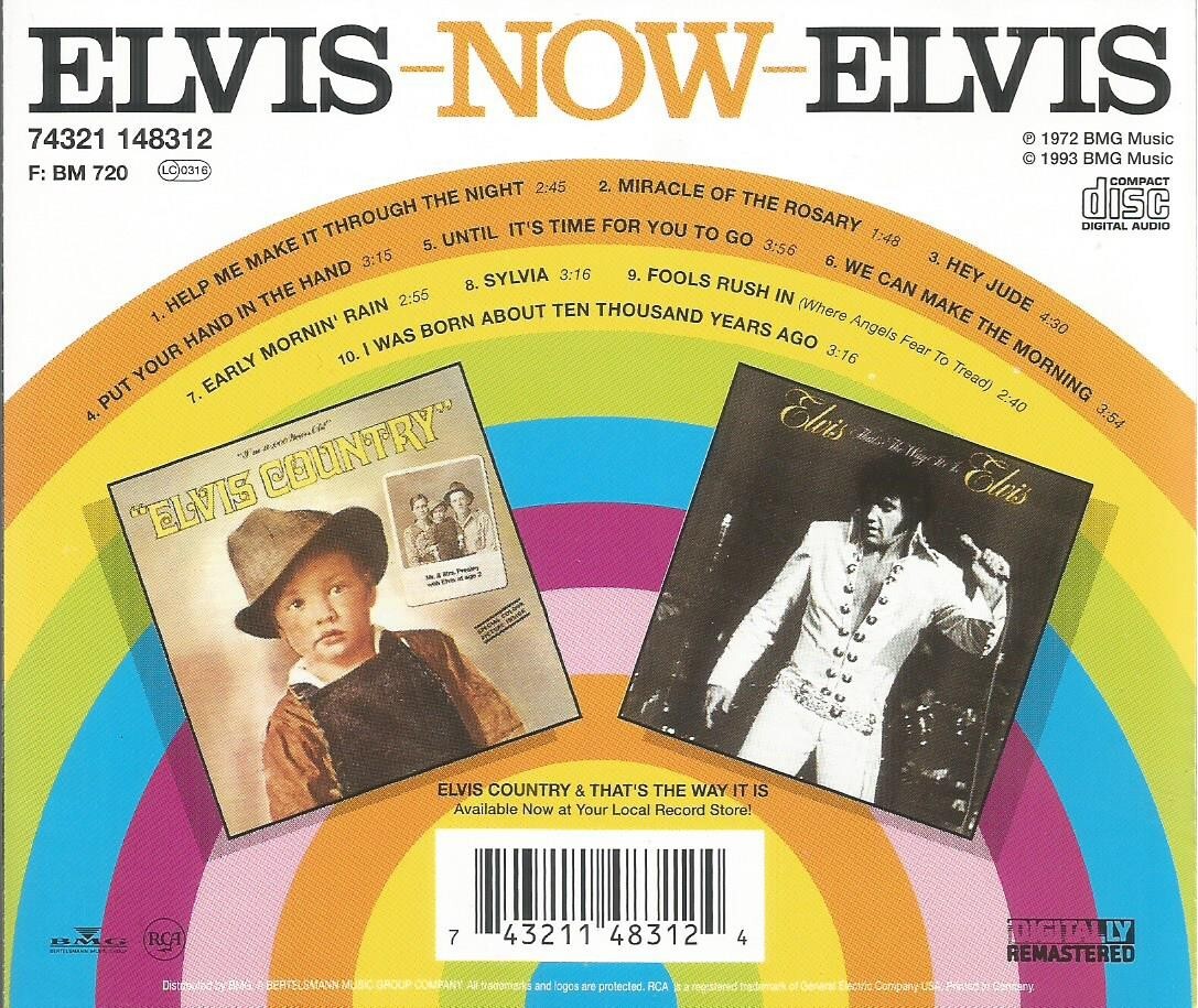 Elvis Presley - Elvis Now (1993) for sale online | eBay UK