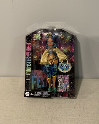 Monster High CLEO DeNILE Monster Fest Fashion Doll w/ Festive ...