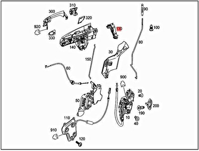 Genuine MERCEDES Gl Gle Gls W166 X166 SUV Left Bracket 1667230114 | eBay
