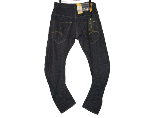 Hommes G-Star Arc 3D Conique Ample Jean Coton Extensible Bleu Taille ...