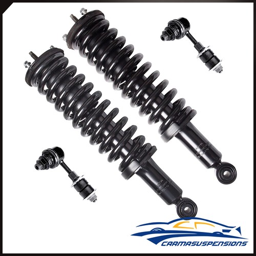 For 1995 - 2000 4WD Toyota Tacoma Front Struts With Coil Springs & Sway ...