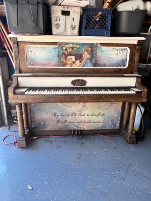 1910 Antique Milton upright piano Circa Beautiful and plays great with ...