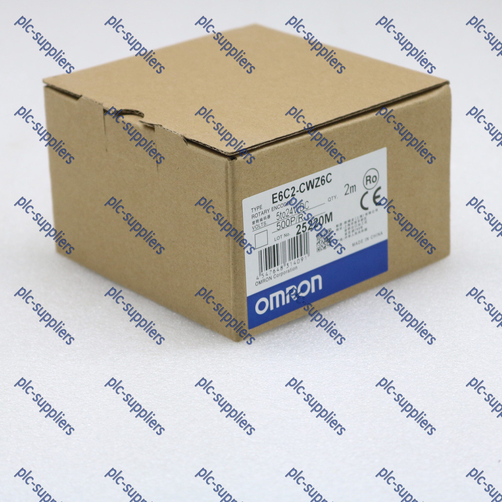 1PC NEW OMRON Rotary Encoder E6C2-CWZ6C 500P/R E6C2CWZ6C IN BOX FAST ...