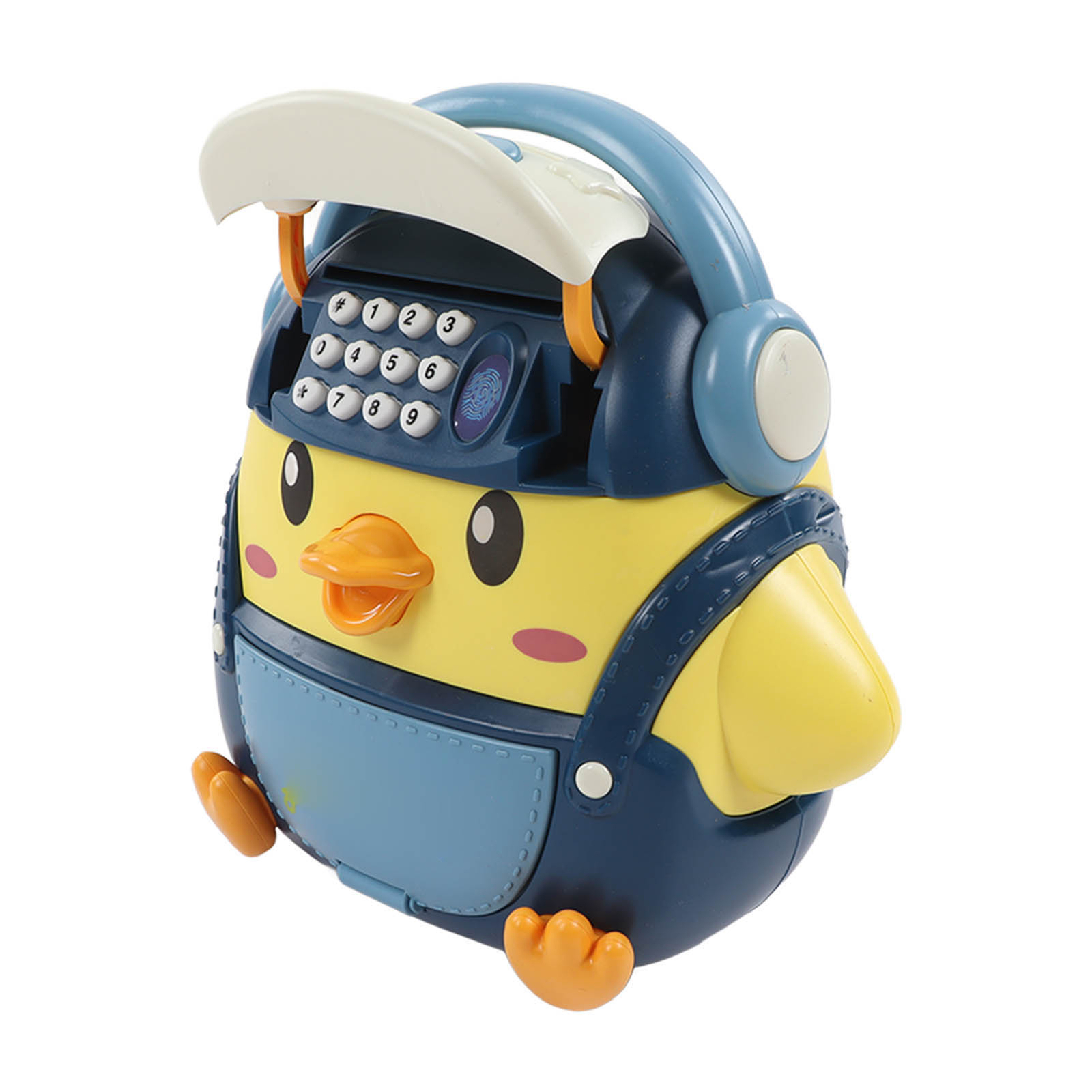 Imitation Fingerprint Duck Bank Password Unlocking Cash Coin Can ...