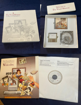 Collectible super rare, 1989 Apple Computer, The Visual Almanac ...