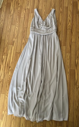 Lulus Gray Formal Bridesmaid Long Maxi Dress For Women | eBay