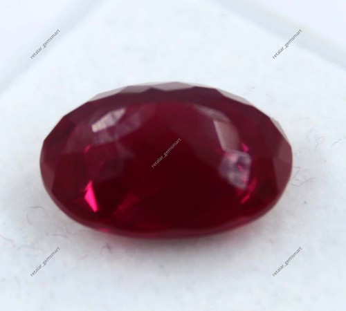 6 Ct Natural CERTIFIED Ruby Red Oval Cut Rare Loose Gemstone | eBay