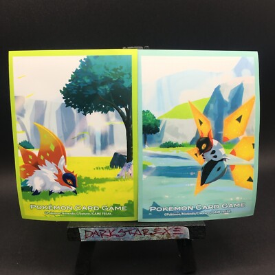 Set 2 Slither Wing Iron Moth Sleeves Pokemon Center Japan New Unplayed ...