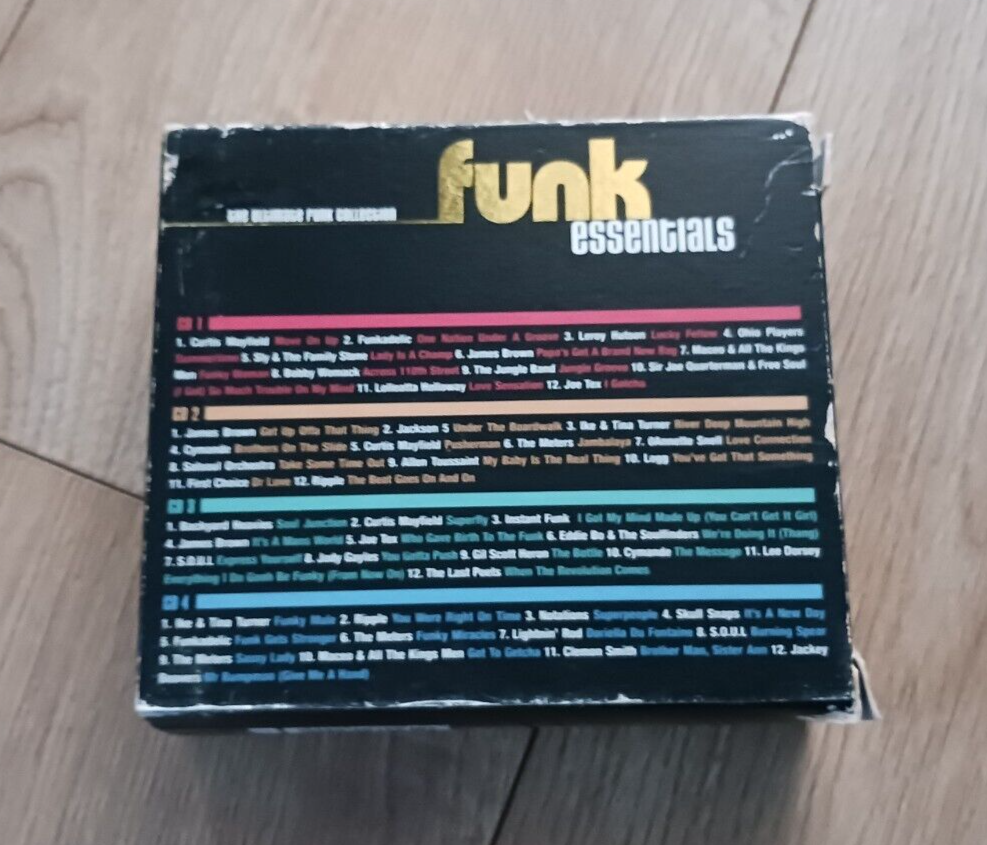 Funk Essentials - RnB / Soul / Funk 4 CD Collection | eBay UK