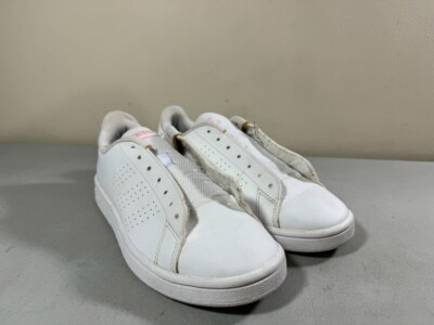 ADIDAS WOMEN'S WHITE EE7510 ADVANTAGE BASE CASUAL SNEAKERS SIZE 7.5 ...