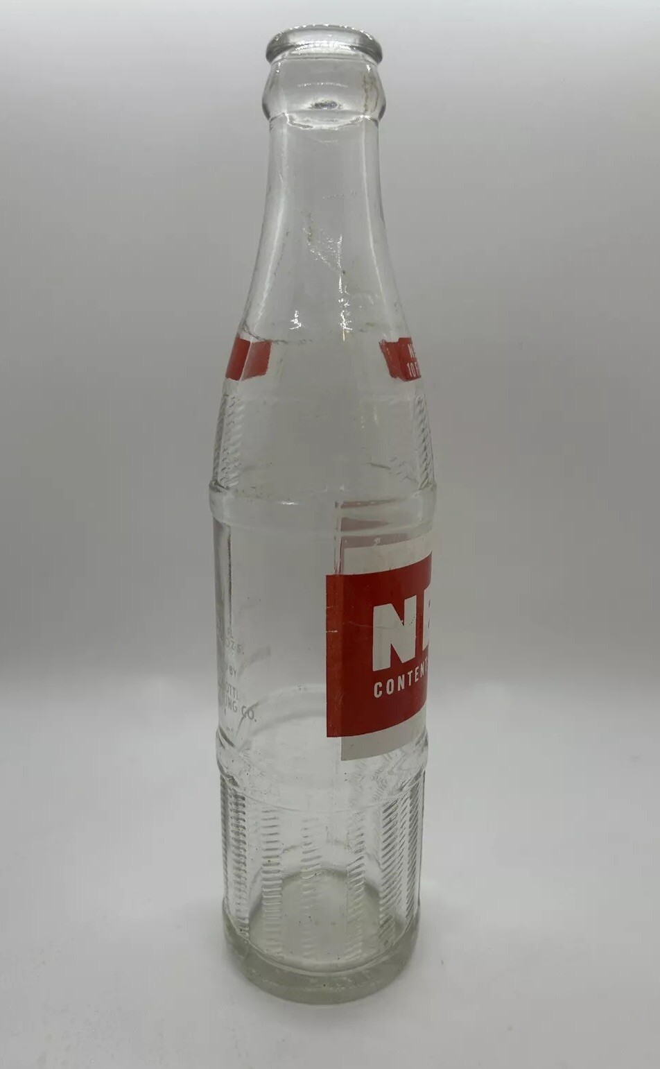 Vintage NEHI Clear Soda Bottle 10 Fl Oz - Royal Crown Bottling Great ...