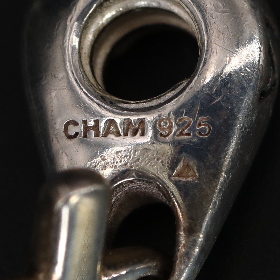 Sterling Silver - CHAMILIA Religious Cross Dangle Bracelet Charm - 4g ...