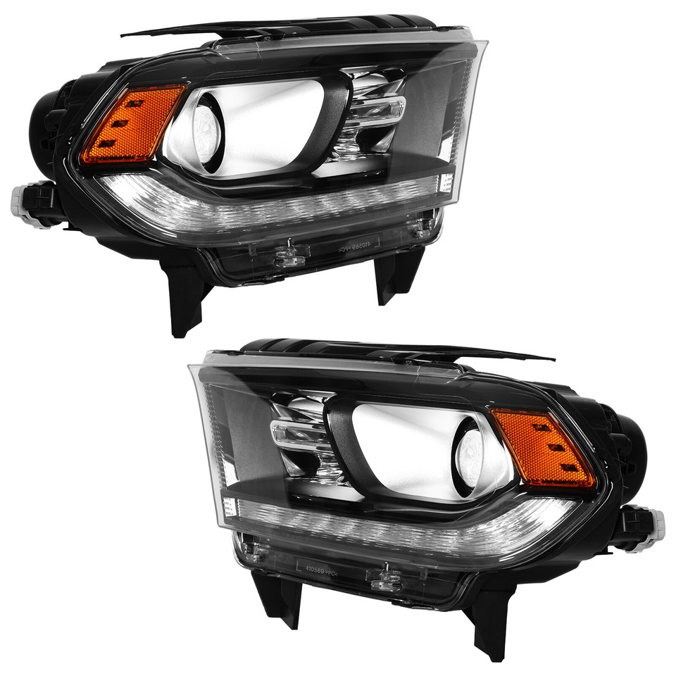 Fit For 2016-2020 Dodge Durango HID Headlights Headlamps w/DRL Left ...